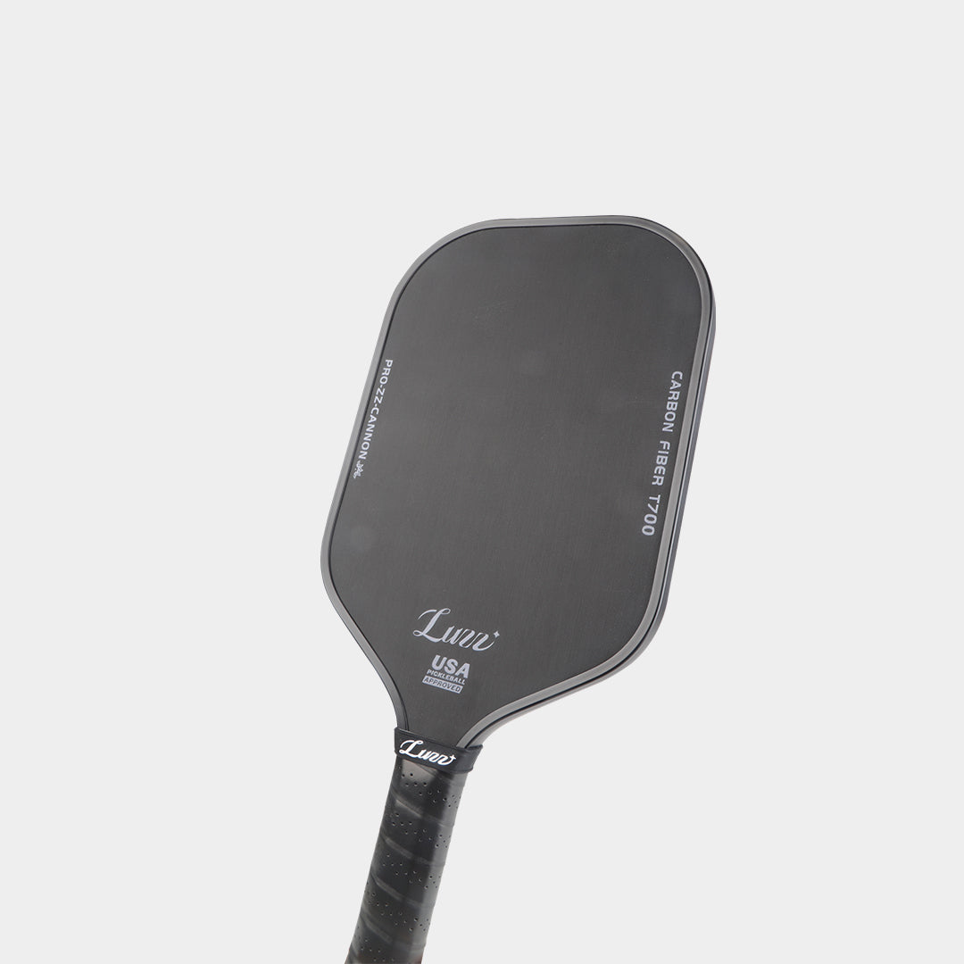 Luzzpickleball Cannon Paddle T700 Carbon Friction Surface|Thermoformed