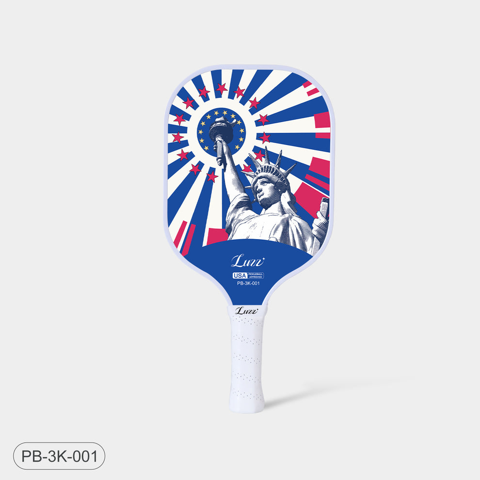 Luzzpickleball Freedom Original Paddle (16mm) T700 Carbon Fiber